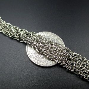 Jewelry | 23 Inch Multiple Strand Layering Chain Necklace | Poshmark